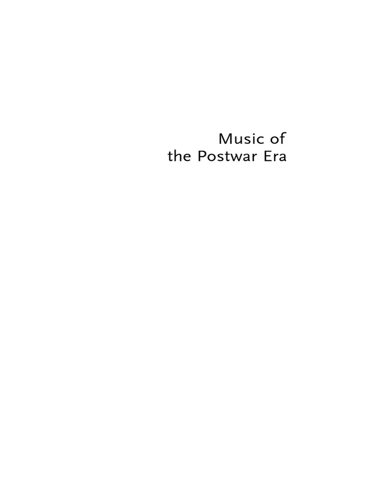 Don Tyler - Music of The Postwar Era (American History Through Music ...