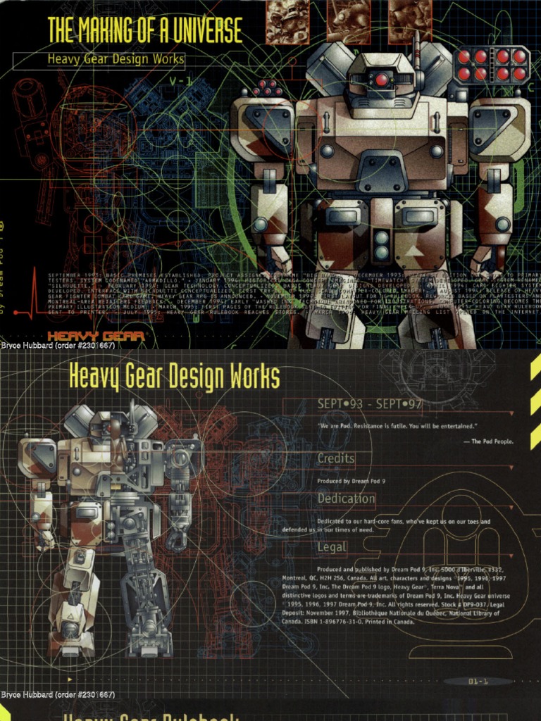 037 - Heavy Gear Design Works PDF | PDF