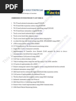 Arm7 - Lpc2148 Embedded Processor Based Projects | PDF | Arm Architecture | Wireless