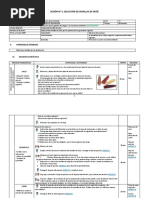 Sesion de Aprendizaje: Conocemos Acerca de La Siembra de Hortalizas | PDF | Evaluación | Siembra