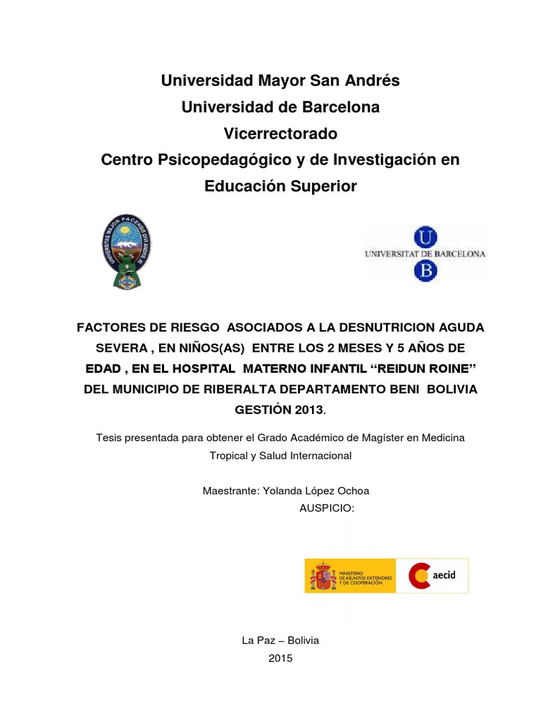 Desnutricion Infantil Pdf Pdf Desnutrición Amamantamiento