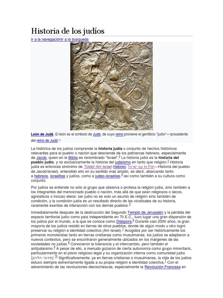 Historia de Los Judíos | PDF | Historia judía | Dinastía asmonea