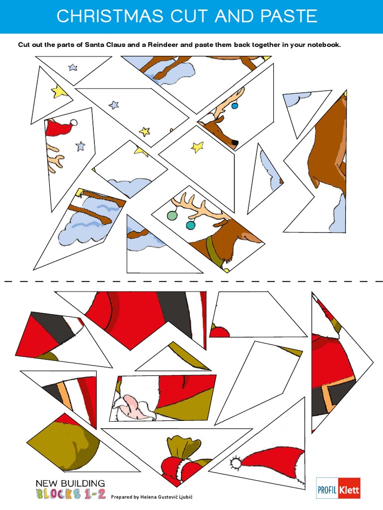 Santa & Reindeer Craft Fun | PDF