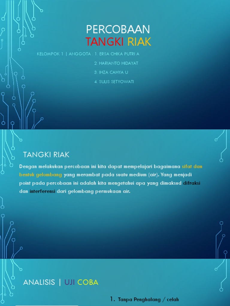 Tangki Riak | PDF