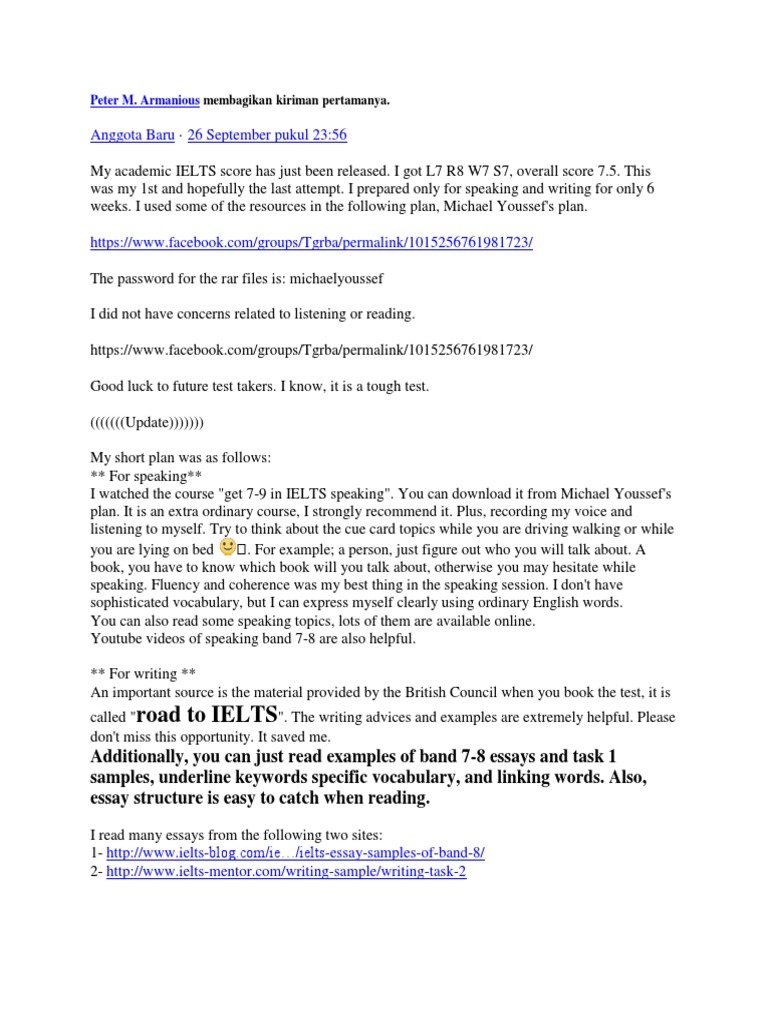 Buku Pintar IELTS Vocabulary | PDF | International English Language ...