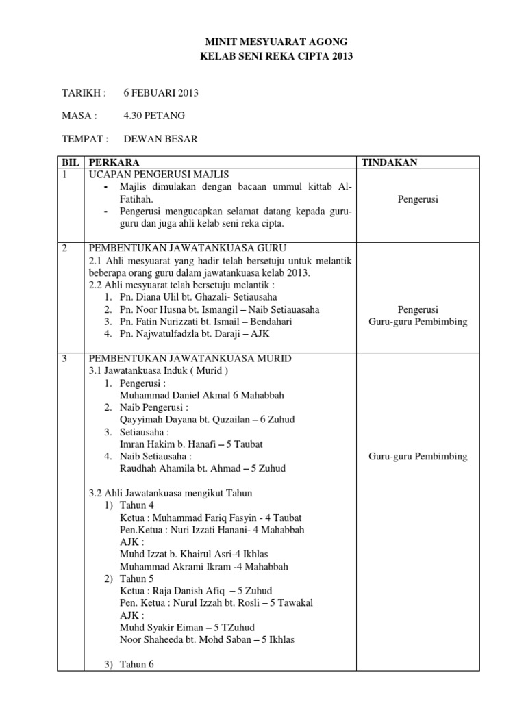 Kelab Seni Reka Cipta | PDF