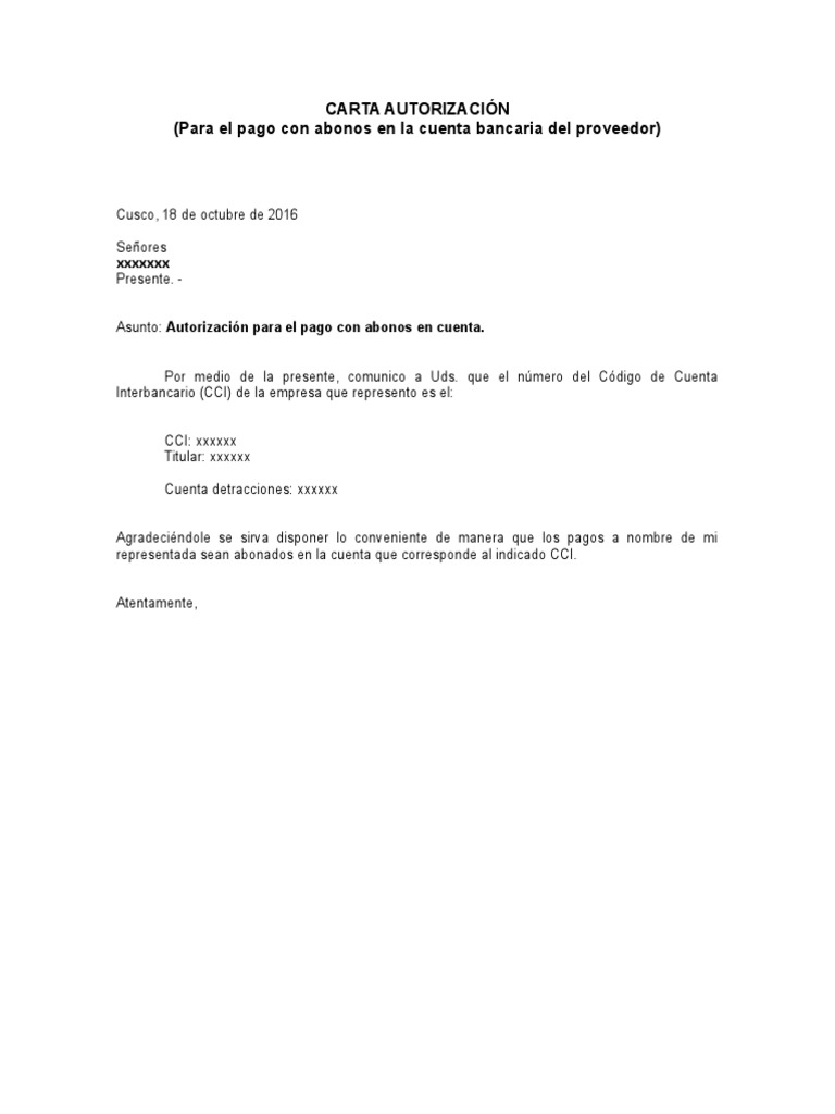 Carta De Arreglo De Pago - Image to u Carta De Arreglo De Pago - Image to u