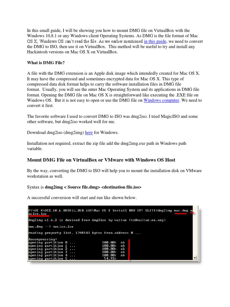 What Is DMG File?: in This Guide | PDF