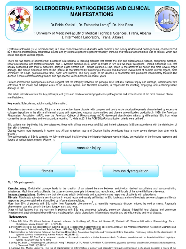 Scleroderma Poster - Combined PDF | PDF | Inflammation | Immunology