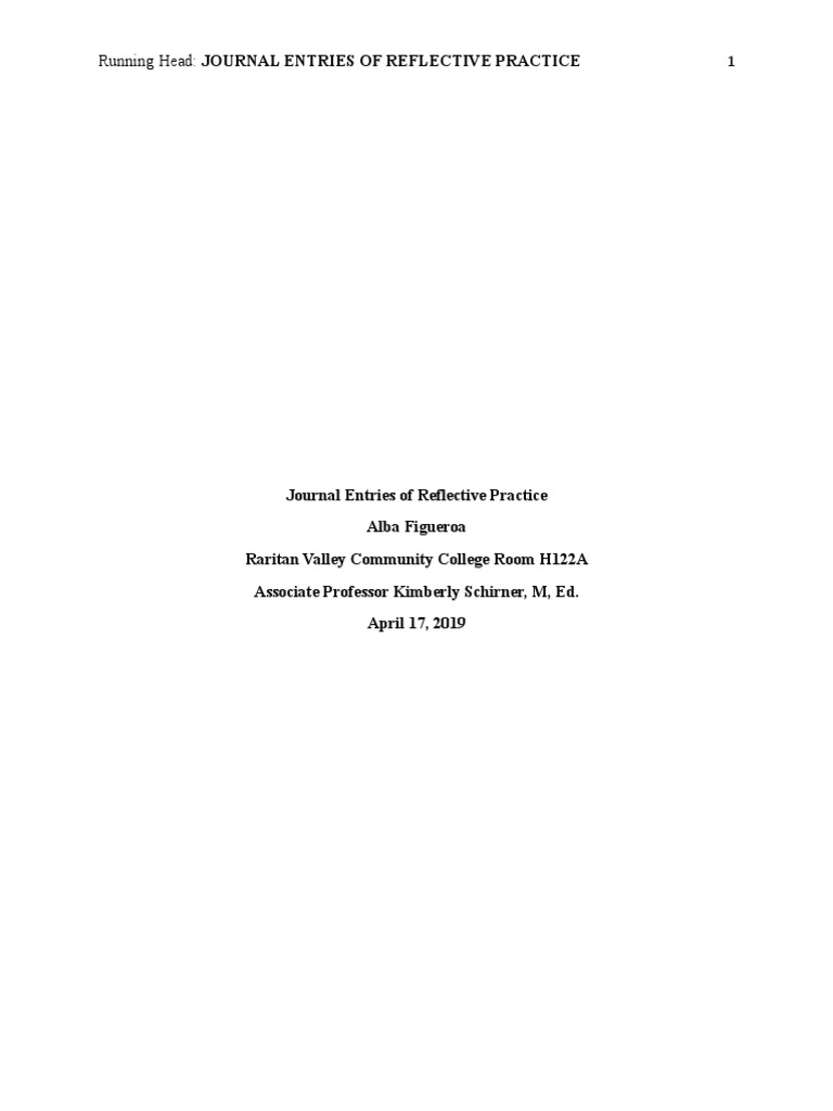 Educ 230 Journal Entries | PDF | Reflective Practice | Classroom