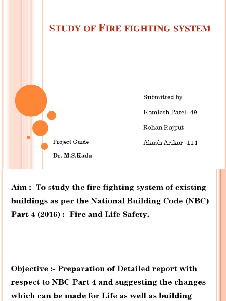 Project Report | PDF | Fire Sprinkler System | Fires