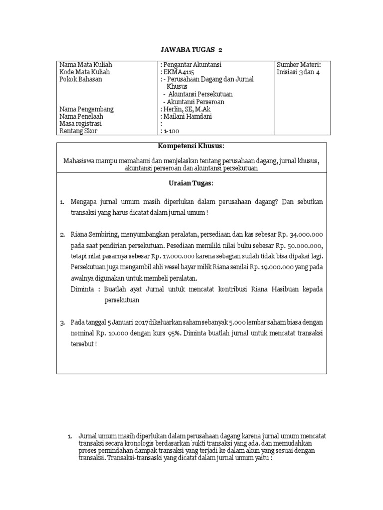 Soal Tugas 2 - PA | PDF