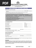 Heritage Health - Pre Auth Form | PDF | Insurance | Hospital