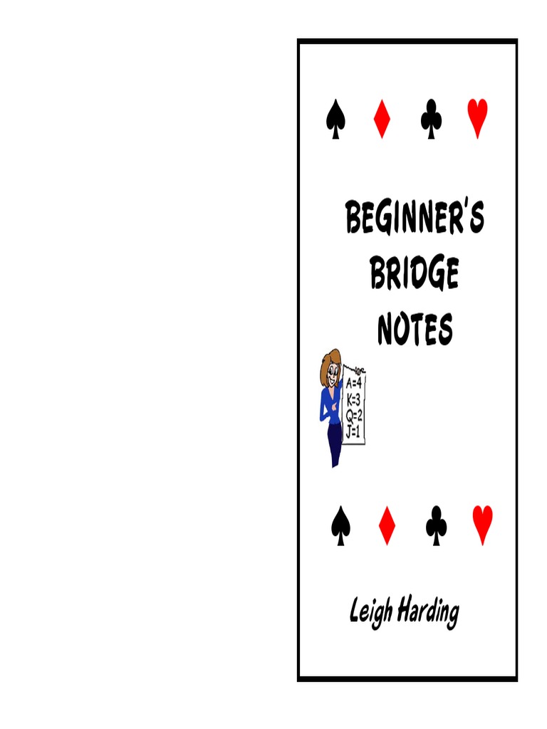 Beginner'S Bridge Notes: Leigh Harding | PDF | Contract Bridge | Toys