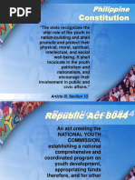 Youth in Nation-Building Act (RA 8044) | PDF | Taxes | President Of The ...