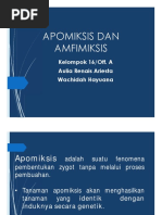 MAKALAH APOMIKSIS DAN AMFIMIKSIS Fiks | PDF | Sains & Matematika