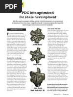 PDC Bit Dull Grading PDF | PDF | Drilling Rig | Geotechnical Engineering