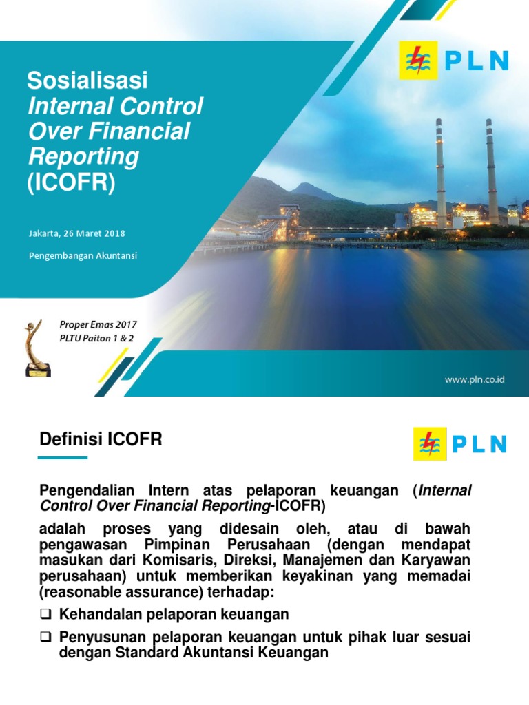 Presentasi Sosialisasi ICOFR 2018 | PDF