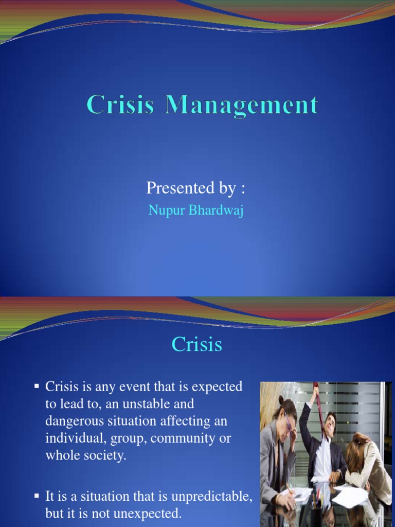 Crisis Management | PDF | Crisis Management | Nature