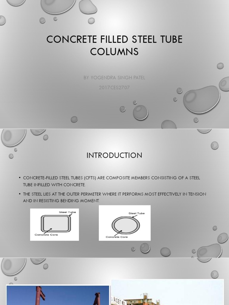 Concrete Filled Steel Tube | PDF | Column | Strength Of Materials