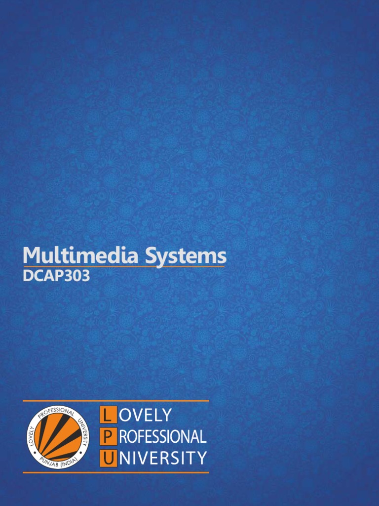 Multimedia Systems PDF | PDF | Multimedia | Typefaces