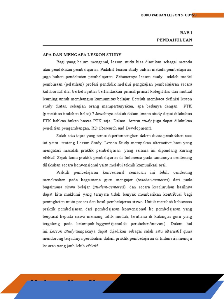 Lesson Study Buku | PDF