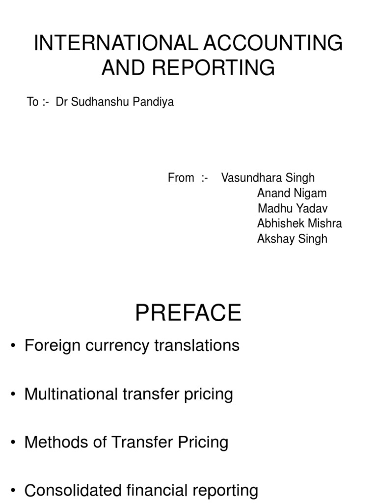 Foreign Currency Translation GROUP 4 MBA (FC) | PDF | International ...