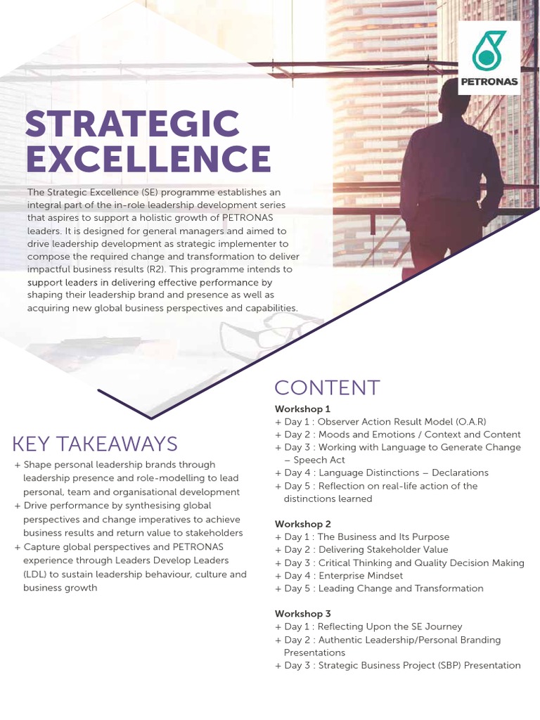 Strategic Excellence: Content Key Takeaways | PDF | Leadership | Cognition
