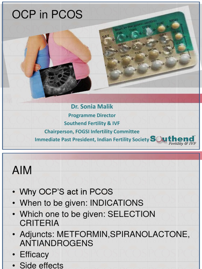 Ocp in Pcos PDF | PDF | Polycystic Ovary Syndrome | Combined Oral ...