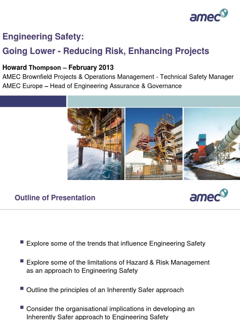 Engineering Safety: Going Lower - Reducing Risk, Enhancing Projects ...