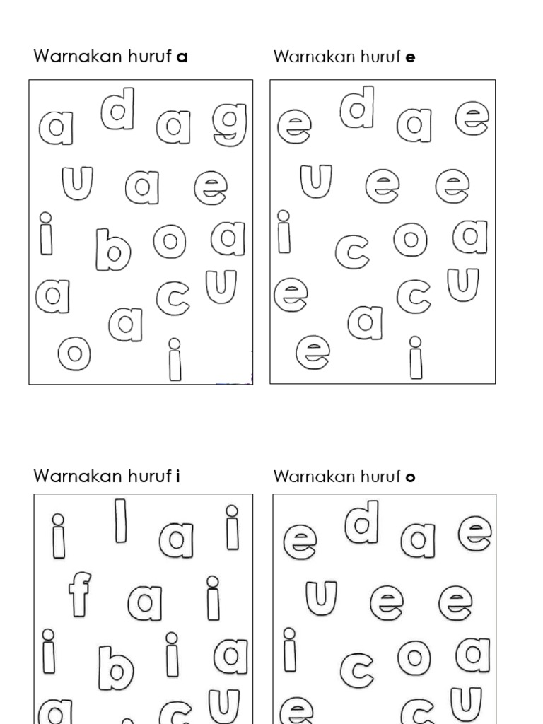 Vokal Latihan Mewarna | PDF