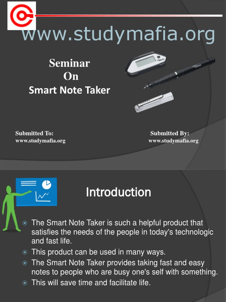 Smart Note Taker | PDF | Personal Computers | Usb