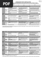 UWI GPA Grading Scheme | PDF | Theory | Critical Thinking