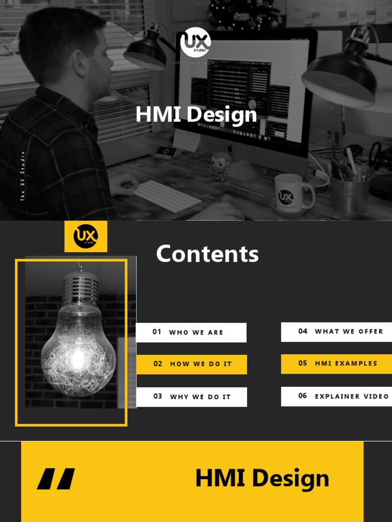 HMI Presentation | PDF | User Interface | Scada
