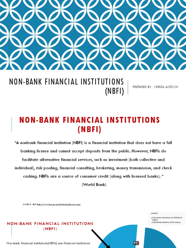 Non-Bank Financial Institutions | PDF | Non Bank Financial Institution ...