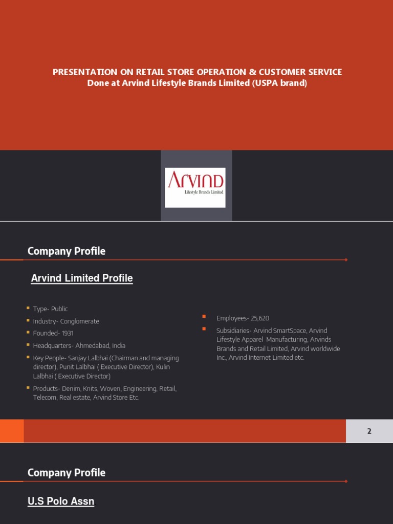 Arvind Brands | PDF | Retail | Brand