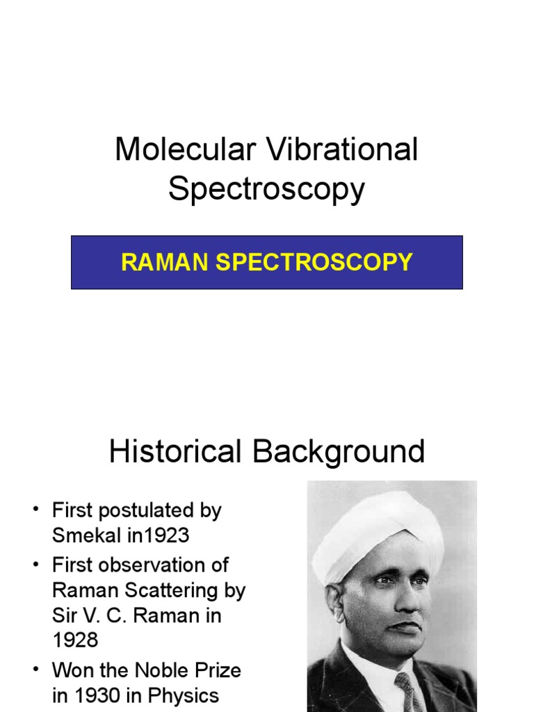 Chapter 8 - Raman Spec | PDF | Raman Spectroscopy | Infrared Spectroscopy