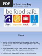 Vegetable Sanitizing - Control Sheet | PDF | Chemistry | Nature