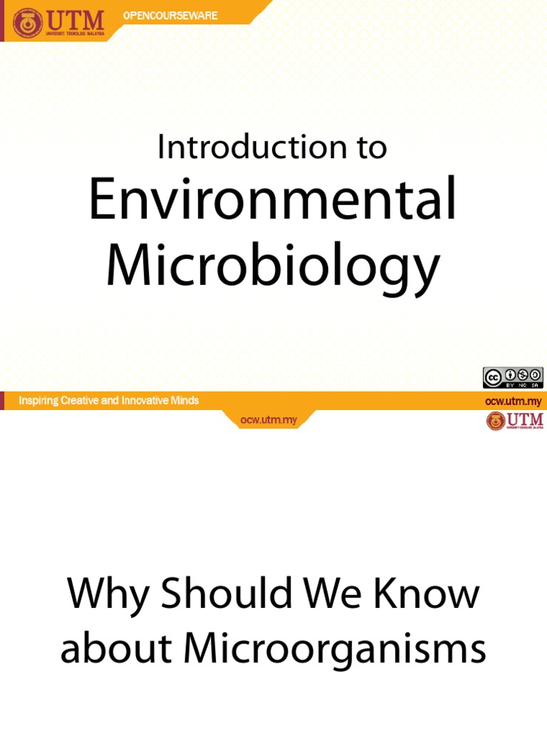 SAB 2922 Chapter 2 Environmental Microbiology PDF | PDF | Bacteria ...