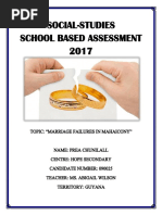 Social Studies School Based Assessment (Sba) Guideline | PDF | Survey ...