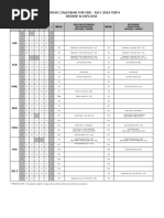 NTU Academic Calendar AY2024 25 (Semester) | PDF | Observances | Academia