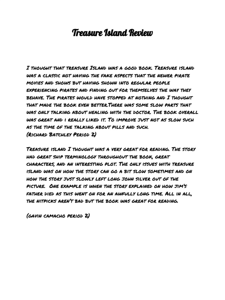 Treasure Island | PDF