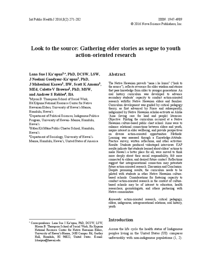 Look To The Source Gathering | PDF | Oral History | Pedagogy