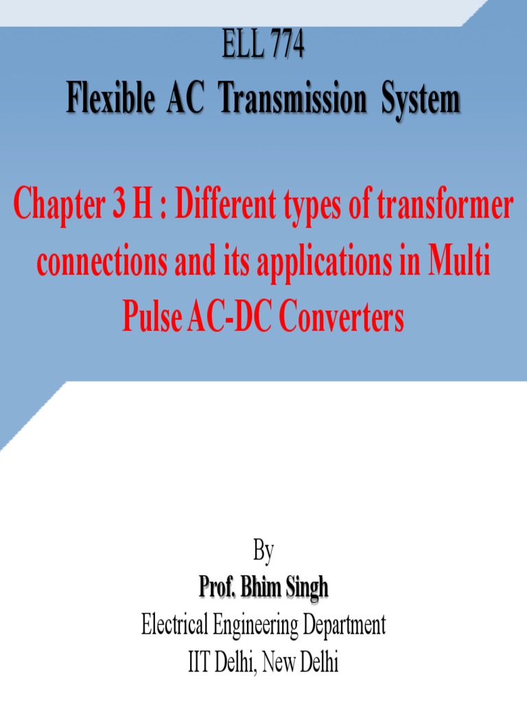 3h.different Types of Transformer Connections and Its Applications in ...