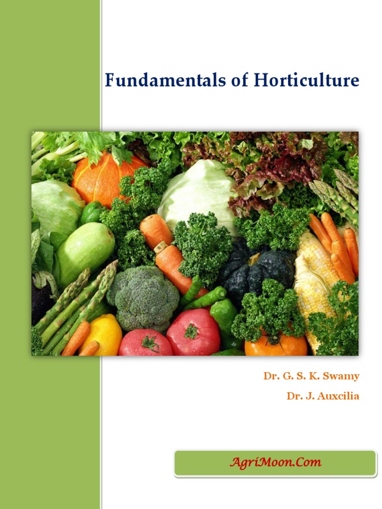 Fundamentals of Horticulture PDF | PDF | Plant Nursery | Soil