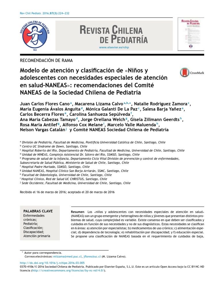 Modelo de Atenci N y Clasificaci N de Naneas | PDF | Medicina | Ciencias de la Salud