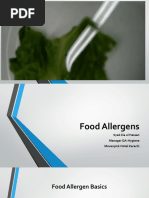 NAC Food Allergen Menu Matrix SAMPLE May 2024 | PDF | Food Allergy ...