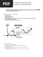Electric Power Steering (EPS) With Pull-Drift Compensation | PDF ...
