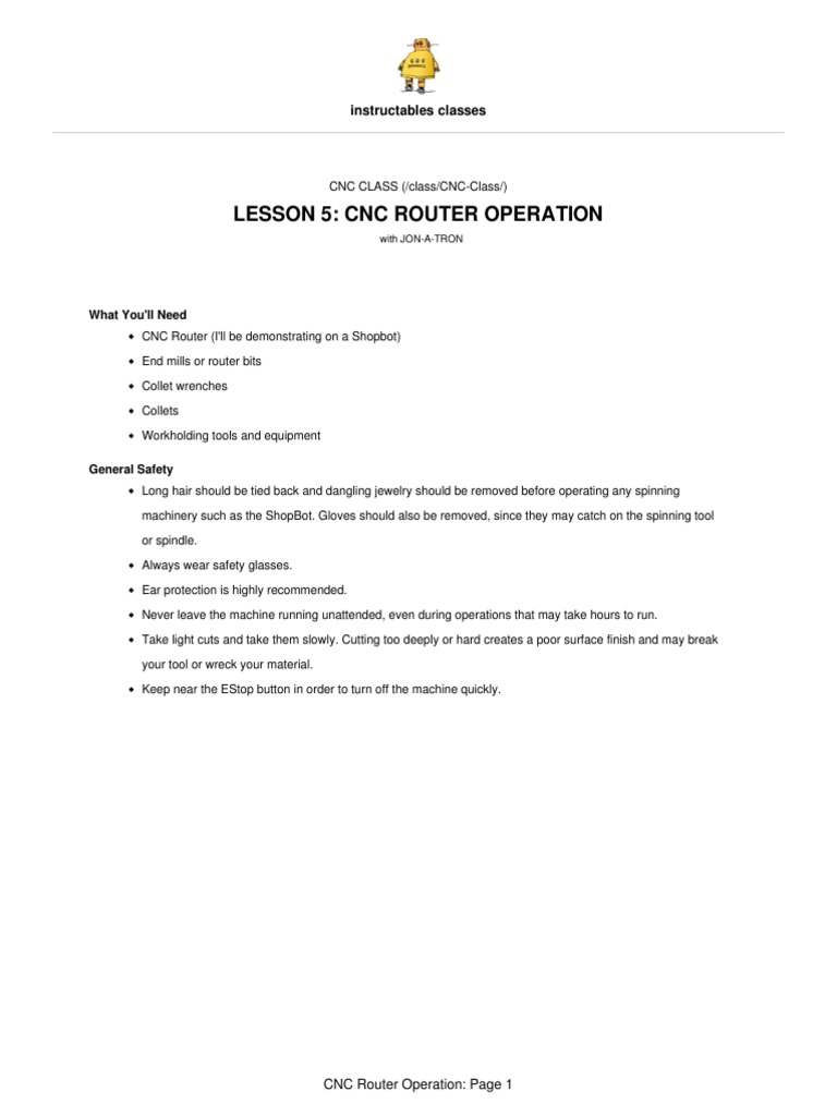 Cnc Router Operation Download Free Pdf Numerical Control Cartesian Coordinate System