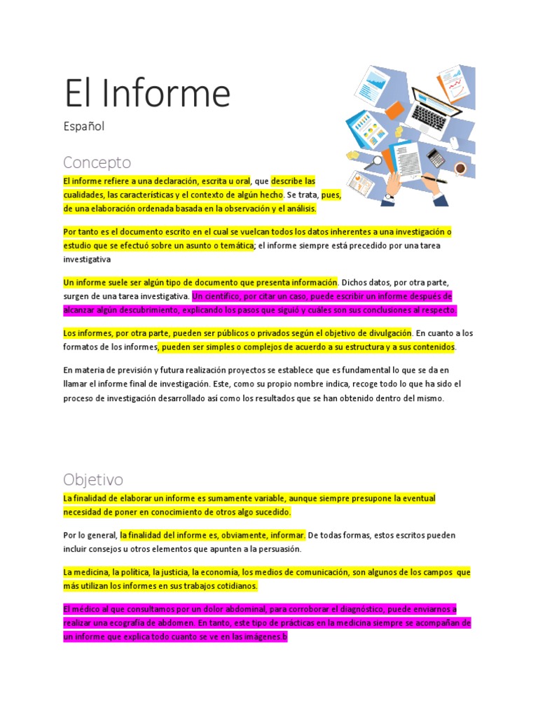 El Informe - Español | PDF | Science | Medicina